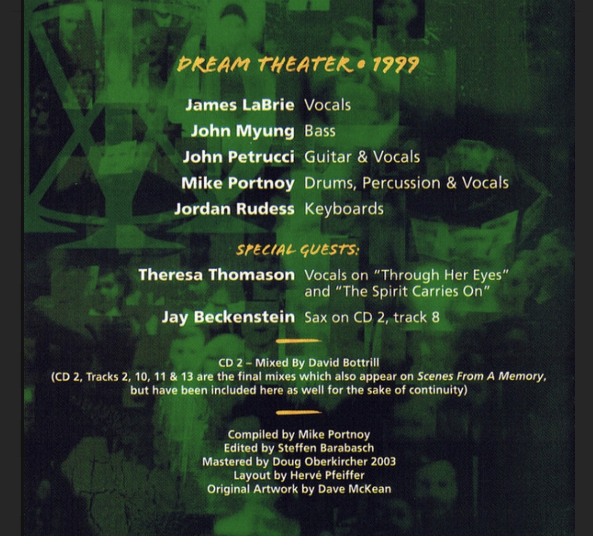 The Record Vault: Dream Theater – Official Bootleg: STUDIO Series: The ...